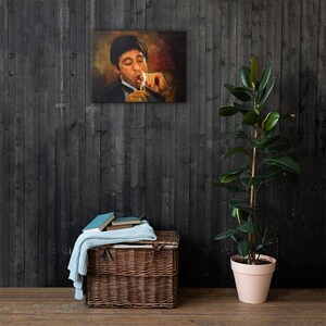 Scarface Wall Art |scarface on Canvas |scarface Print |scarface Art ...