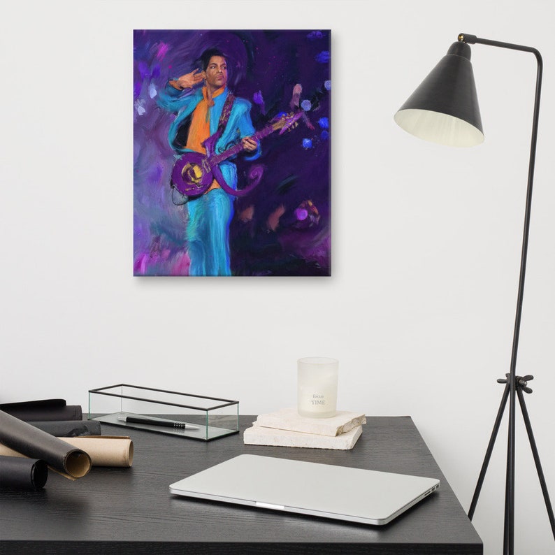 PRINCE Print on Canvas |prince Art Decor |prince Art |prince Wall Art ...