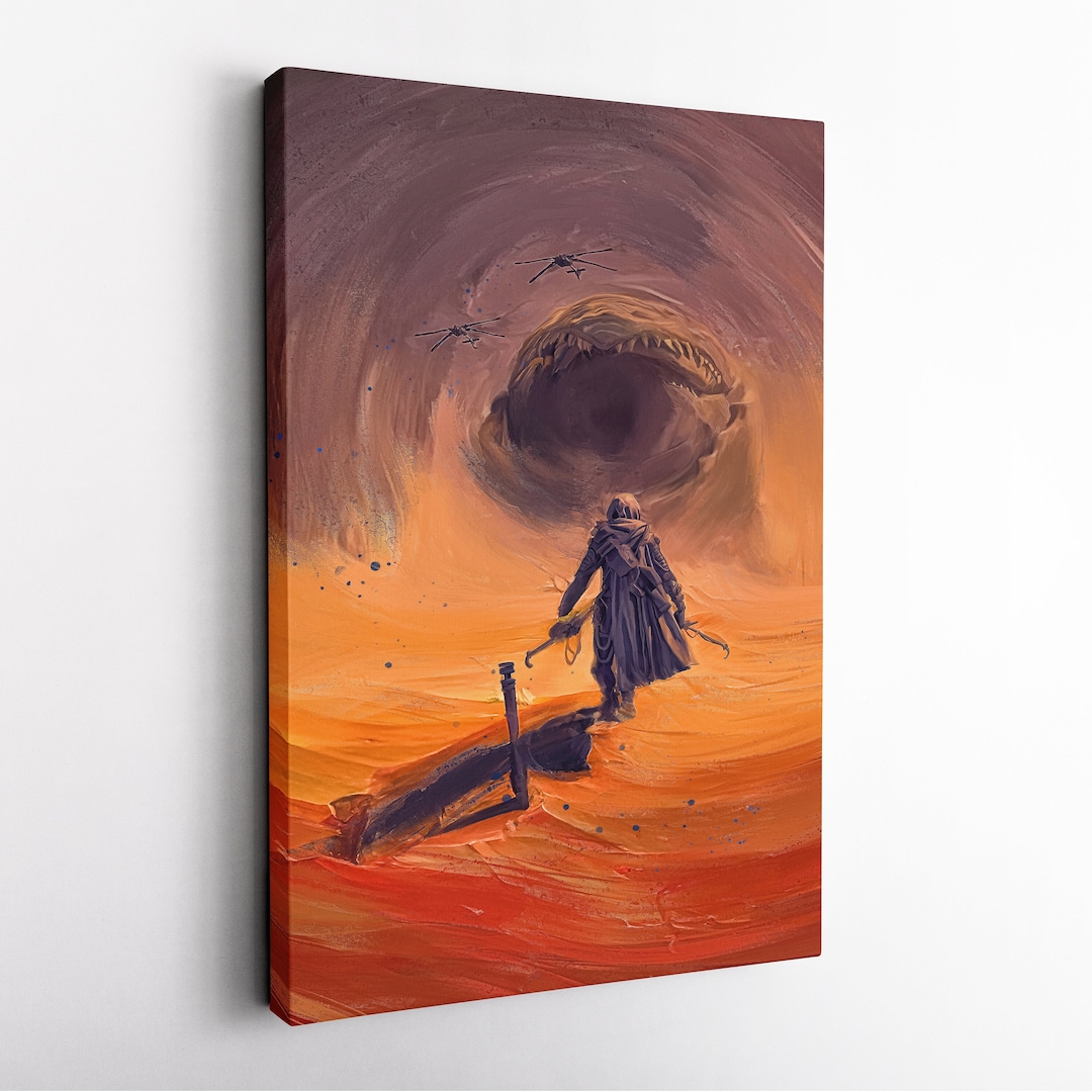 Dune Painting on Canvas |dune Poster |dune Wall Art |dune Painting ...