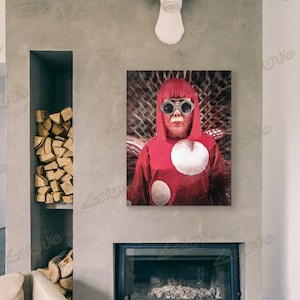 Yayoi Kusama Print |yayoi Kusama Paint on Canvas |yayoi Kusama Wall Art ...