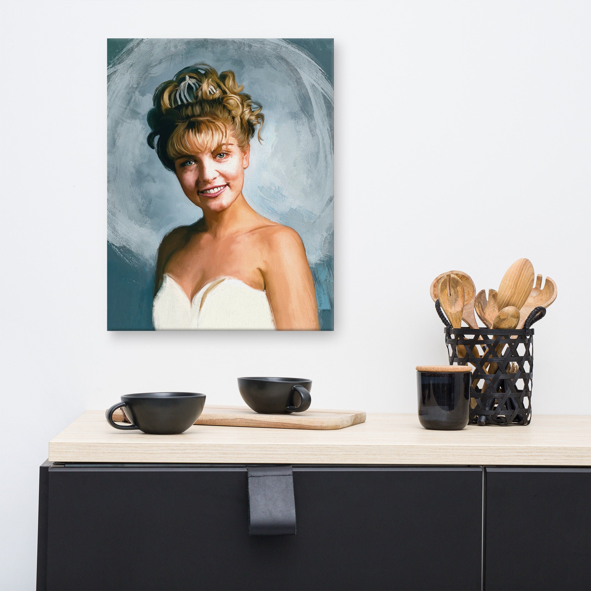 Twin Peaks Wall Art |laura Palmer Painting |fire Walk With Me Art |80s ...