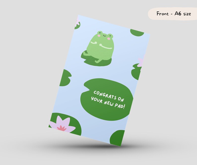 Congrats on Your New Pad! | New Home Card | New House Greeting Card ...