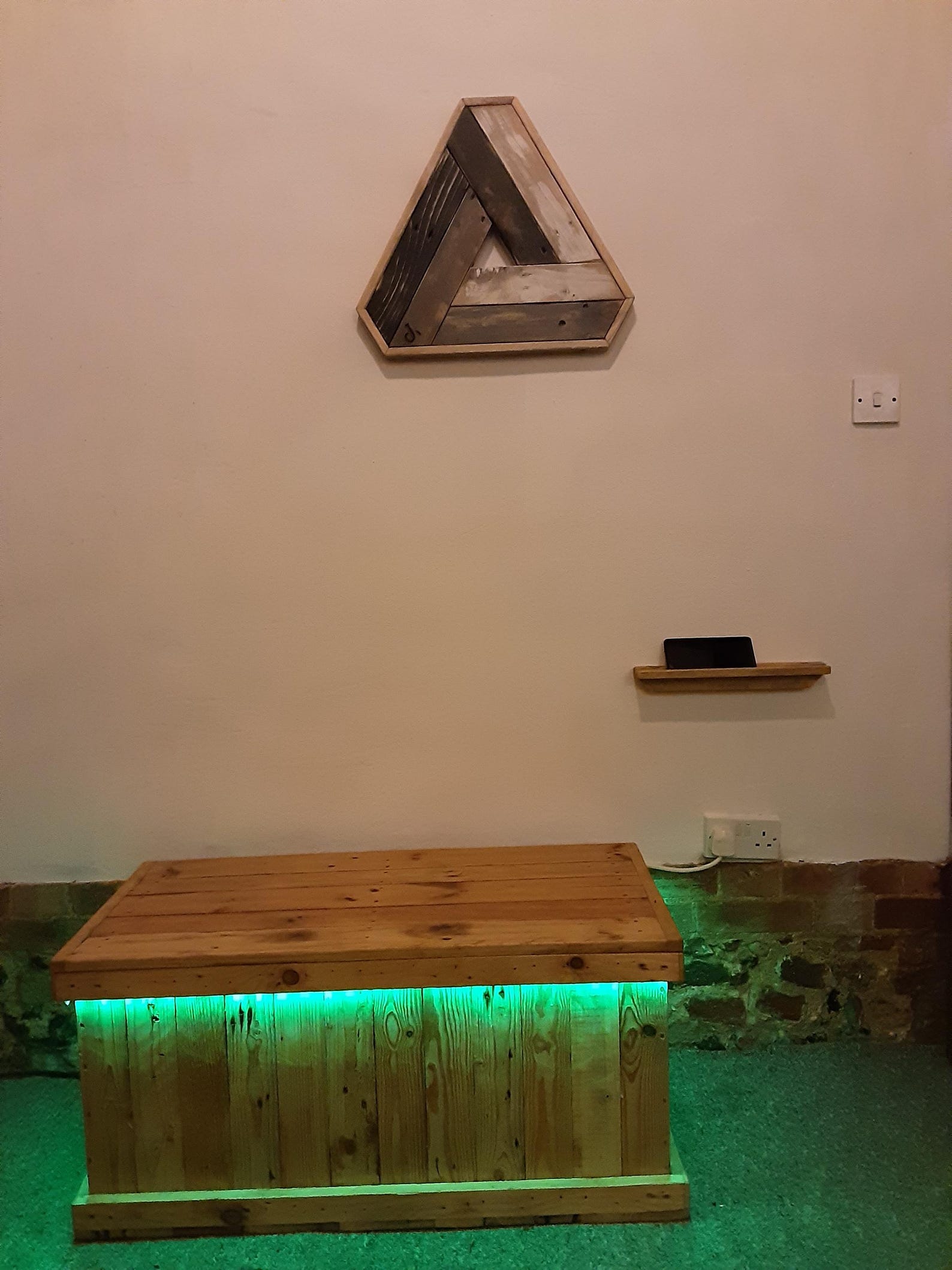 3D Penrose Triangle Wall Art (charcoal Finish). - Etsy