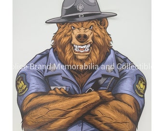 State Trooper Sticker - Etsy