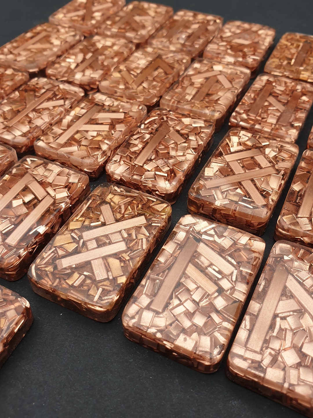 Copper Nordic Crystal Runes Elder Futhark, Viking Runes Meditation - Etsy