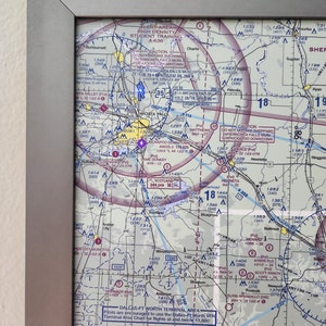 Metar Map Custom Aviation Weather Sectional Chart Aviation Wall Art ...