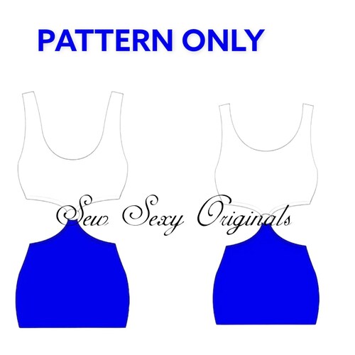 Stripper Sewing Pattern Rave Learn to Sew Exotic Dance Wear | Etsy