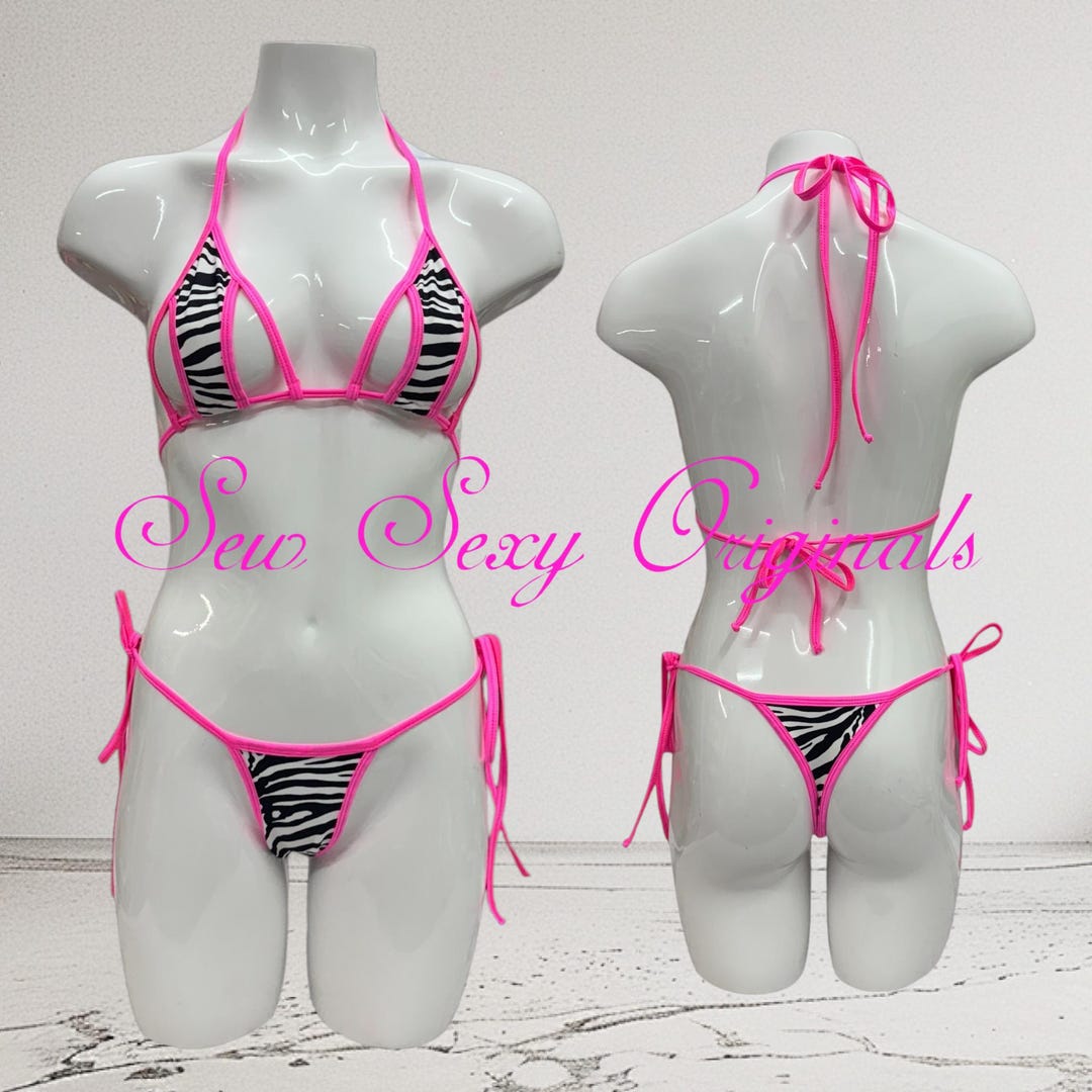 Microkini Bikini Exotic Dancewear - Etsy