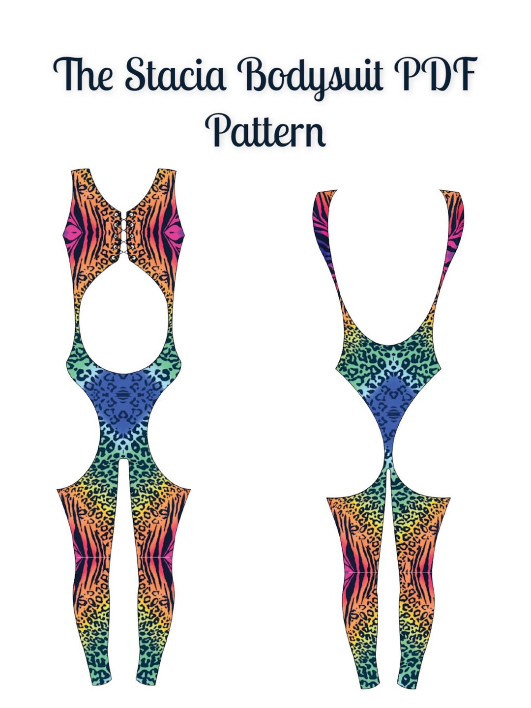 Bottlegirl Bartender Sewing Pattern Rave Stripper Exotic Dancewear ...