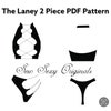 Skimpy String Bikini PDF Sewing Pattern Digital Download XS-XL Letter ...