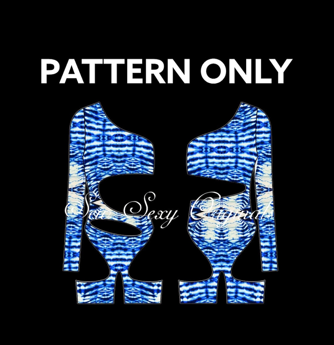 Stripper Sewing Pattern the Courtney Romper XS 3X Exotic Dancewear ...