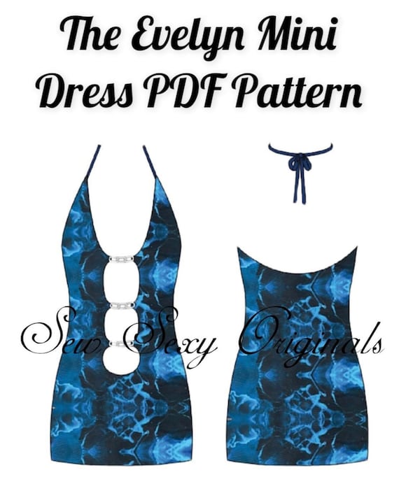 Stripper PDF Sewing Pattern Club Wear Exotic Dancer Dance Wear - Etsy