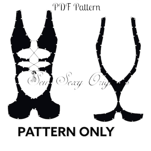 Stripper Sewing Pattern Exotic Dance Wear Sexy PDF Digital - Etsy