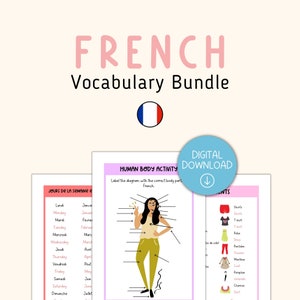 French Language Verb Conjugation Practice Worksheets Printable La ...