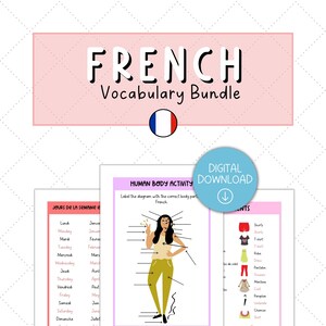 French Language Verb Conjugation Practice Worksheets Printable La ...