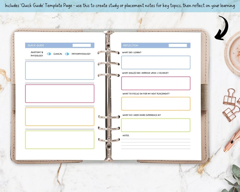 Medical Student Planner Academic Undated Planner Study - Etsy UK