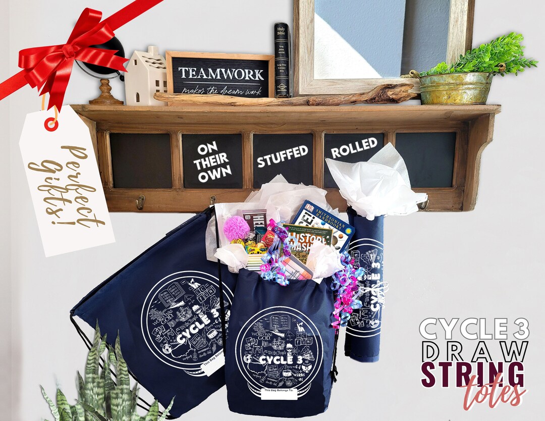 Classical Conversations Cycle 3 Drawstring Backpacks for CC Foundation ...