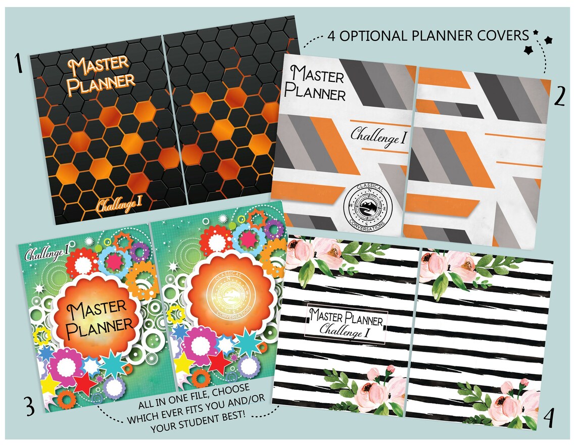 Classical Conversations Challenge 1 Planner for CC Ch 1 | Etsy