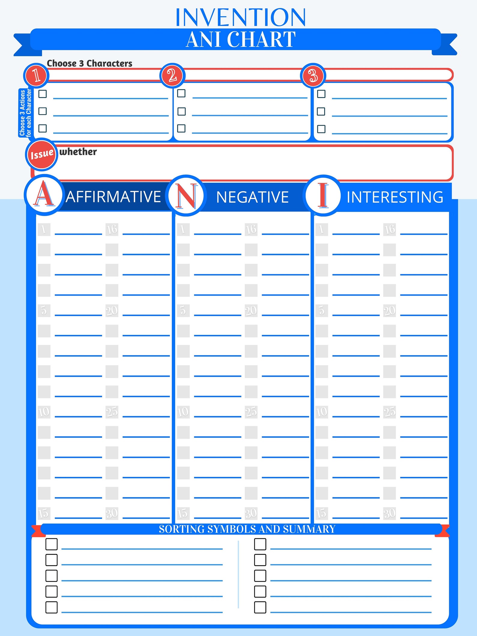 18 X 24 ANI Chart Poster Classical Conversations - Etsy Singapore