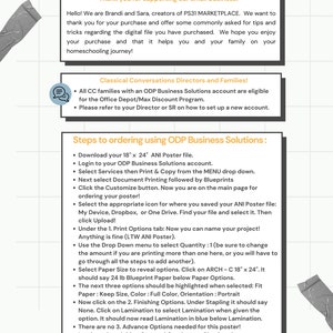 18" X 24" ANI Chart Poster Classical Conversations Lost Tools of Writing - Etsy