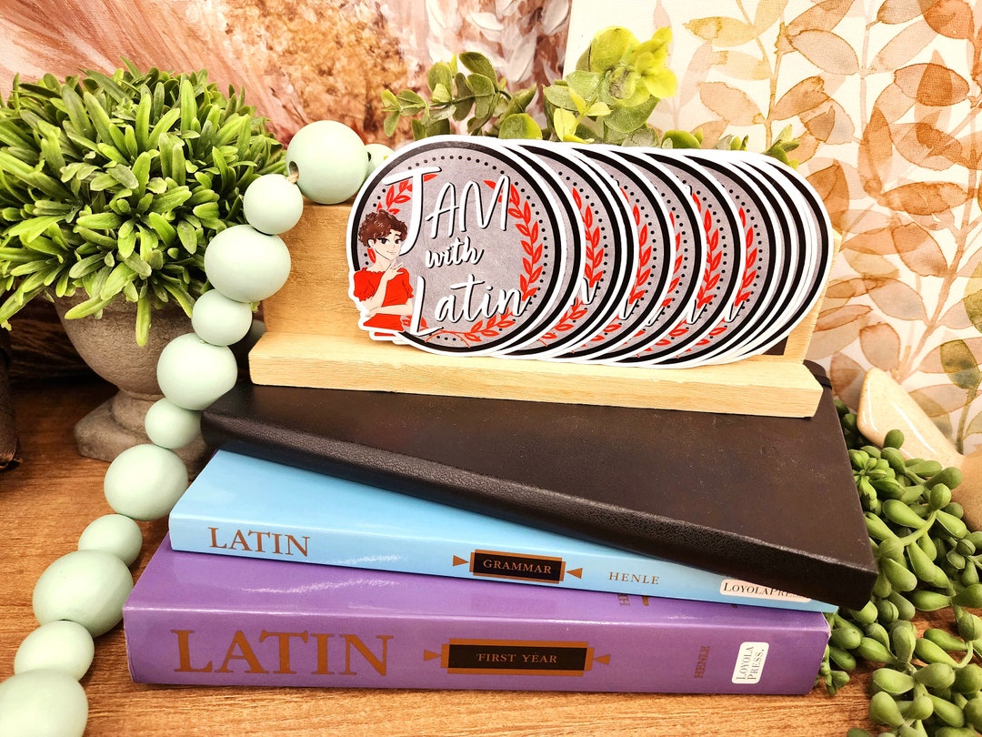 Jam With Latin 3 Inch Circle Die Cut Durable Vinyl Sticker - Etsy
