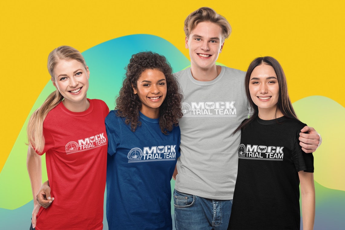 CC Challenge B Mock Trial Team Adult Unisex Heavy Cotton Tee Classical ...