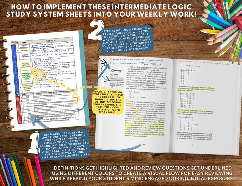 Intermediate Logic Definition Worksheets Studysystem CC Challenge B ...