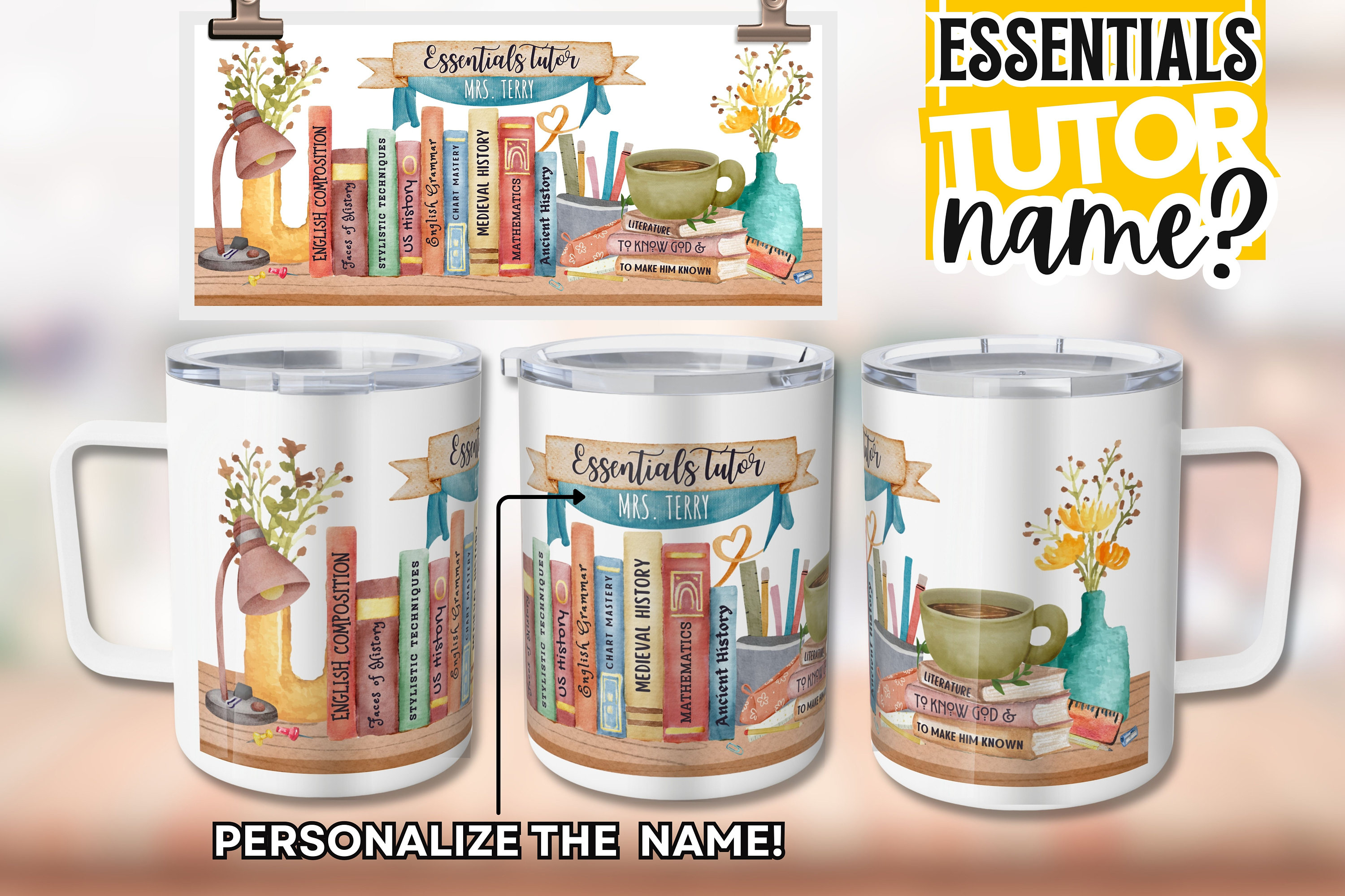 Custom Foundations Tutor Mug Gift Custom CC Foundations Mug - Etsy