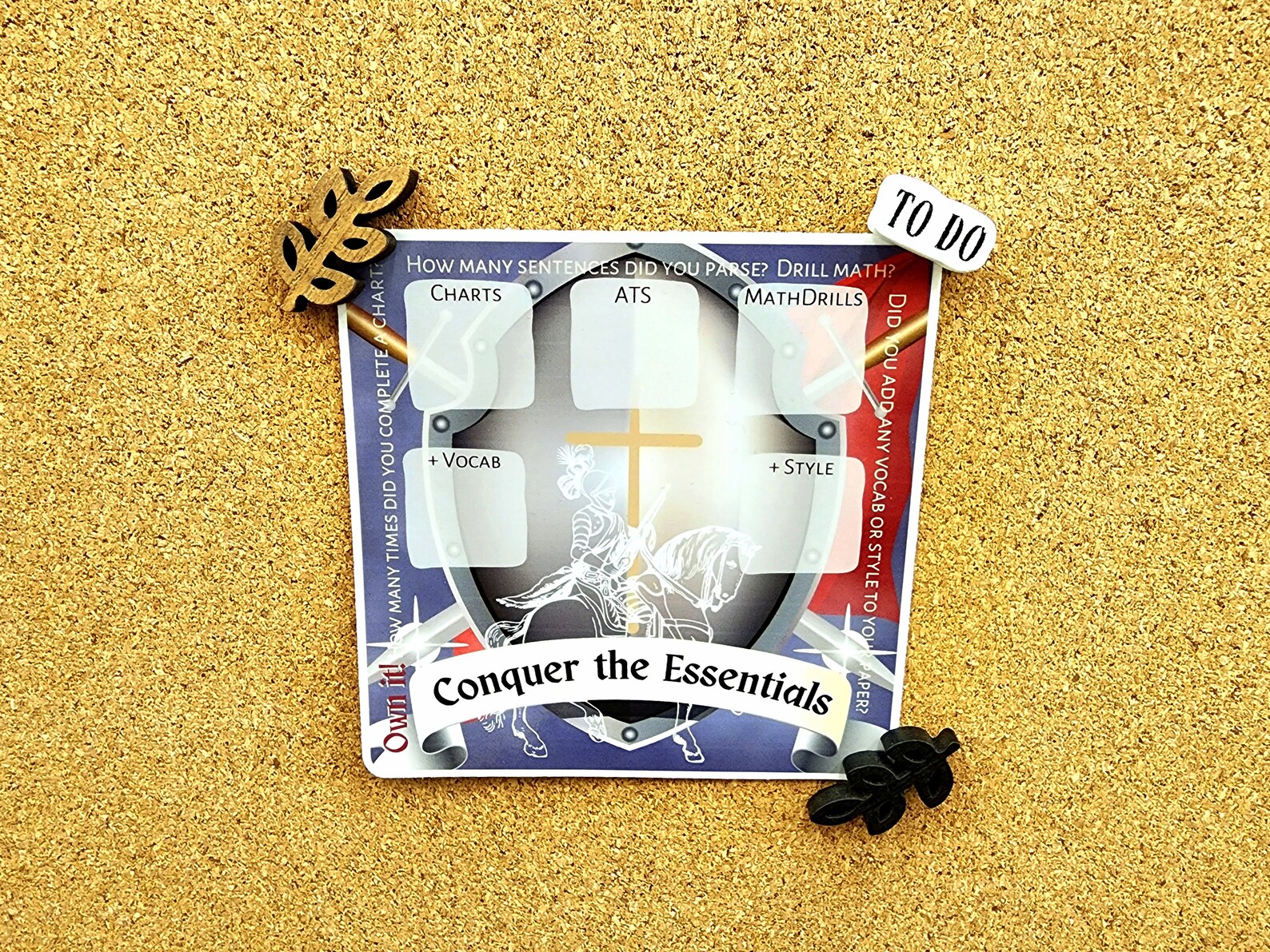 Classical Conversations Essentials Cycle 2 Chart Tracker Dry Erase ...