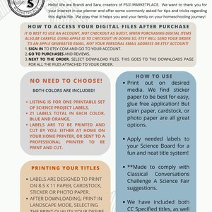 Ch A: Science Fair Project Board Titles Classical Conversations ...