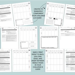 Classical Conversations Challenge B Planner for CC Ch B | Etsy