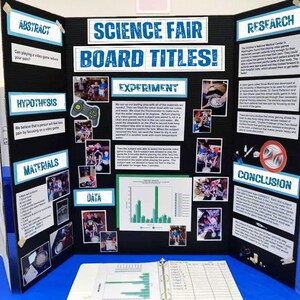 Ch A: Science Fair Project Board Titles Classical Conversations ...