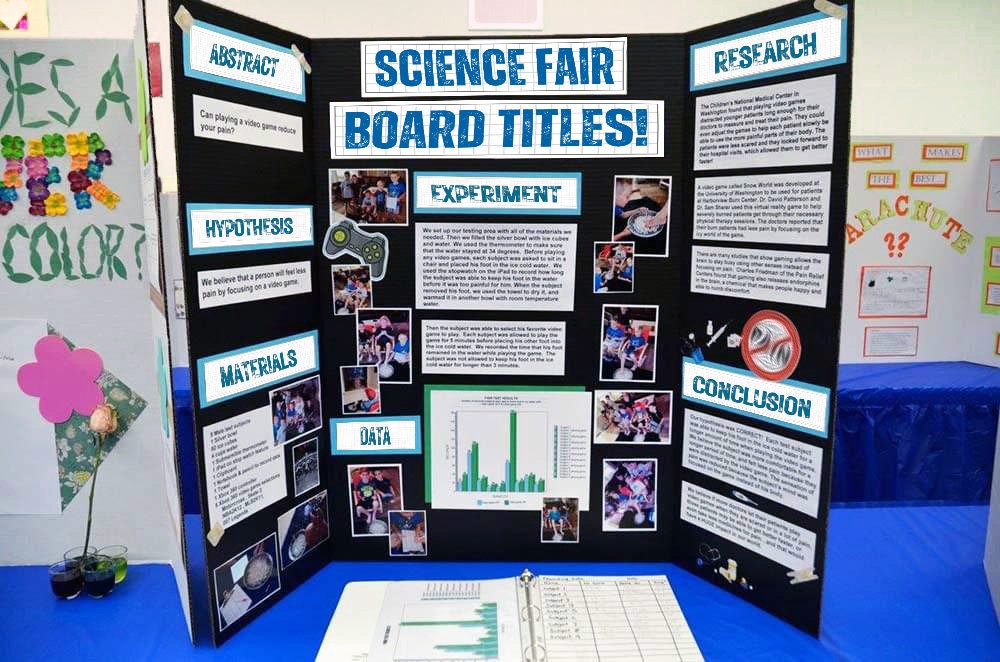 Ch A: Science Fair Project Board Titles Classical Conversations ...