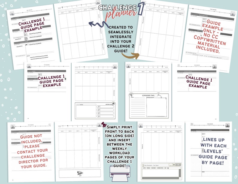 25/26 Classical Conversations Challenge 1 Student Planner (digital ...