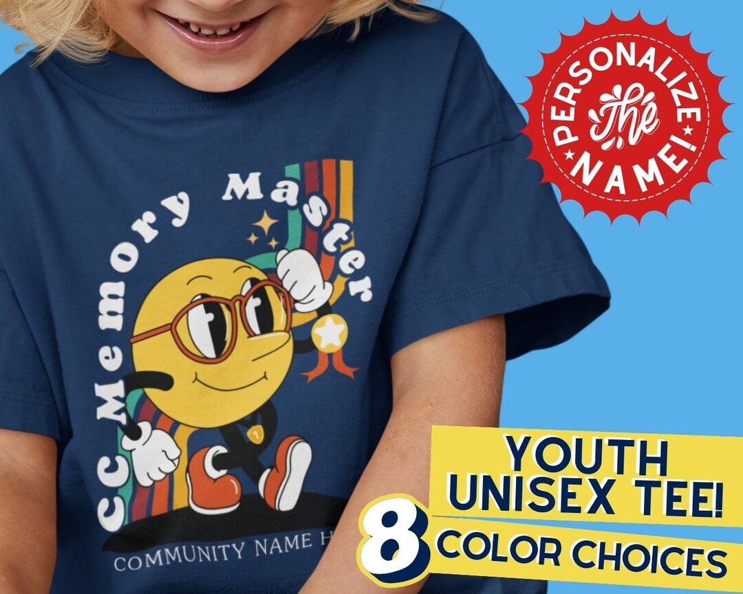 Personalized Classical Conversations, Youth T-shirt, CC Memory Master ...