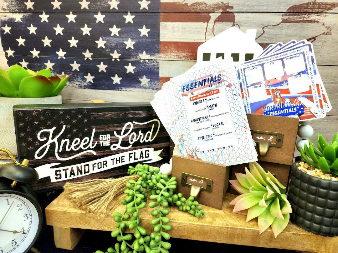 CC Cycle 3 Essentials 4x4 Weekly Checklist Sticker and Punch Cards for ...