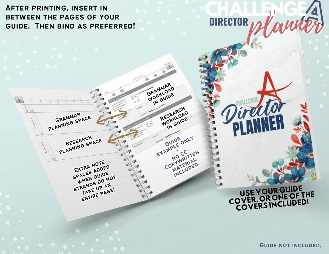 25/26 Challenge A Director Planner, Classical Conversations (digital ...