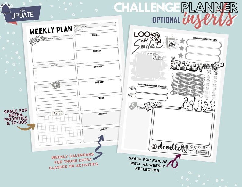 23/24 Ch B: Planner Classical Conversations Challenge B Planner for CC ...
