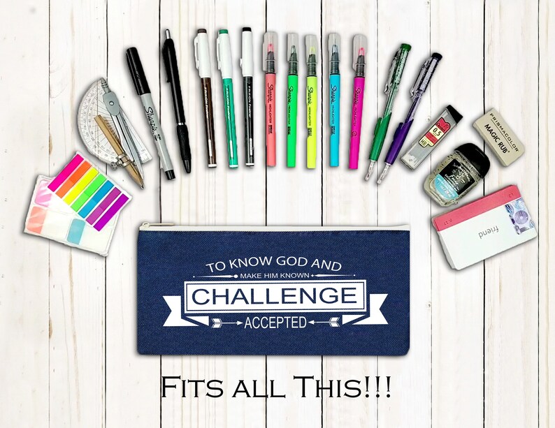 Challenge Accepted 5 for 25 Pencil Case Challenge Classical ...