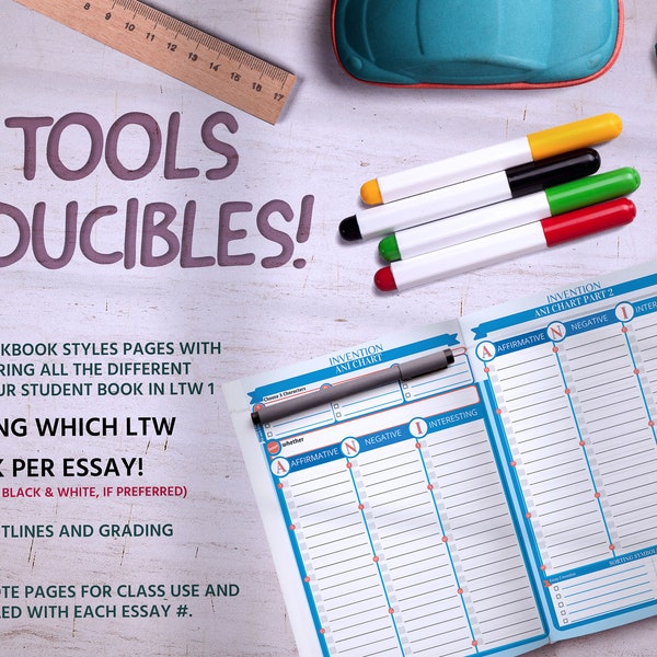 Lost Tools of Writing Worksheets - Etsy