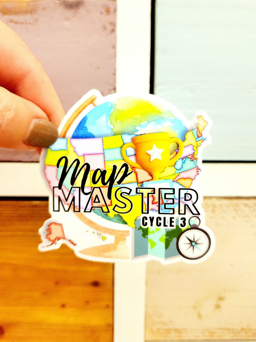 CC Cycle 3 Map Master - 3 Inch Foundations Sticker for Classical ...