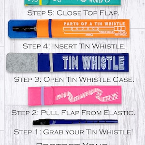 Tin Whistle Case, Irish Whistle Case, Classical Conversations, CC ...