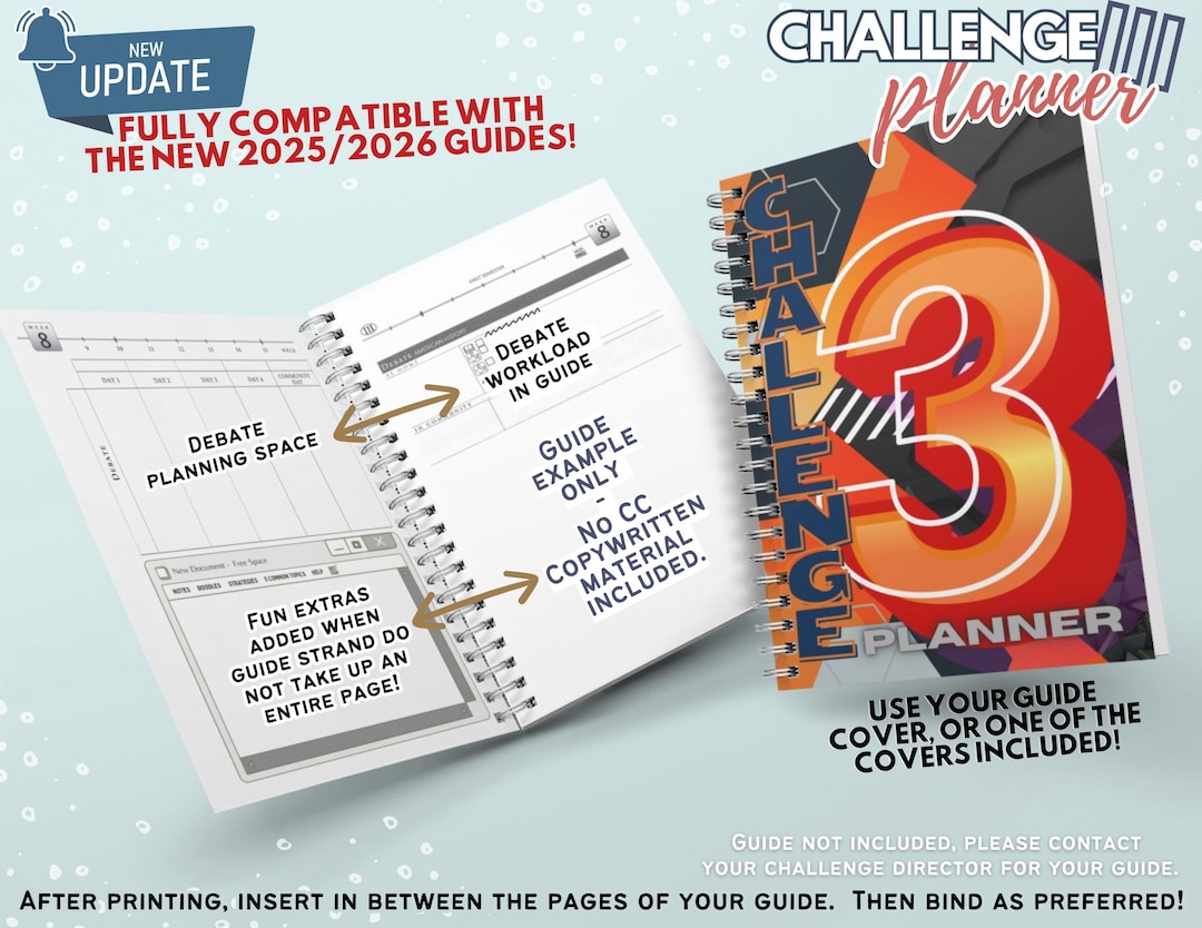 25/26 Classical Conversations Challenge 3 Planner 2025/26 Community ...
