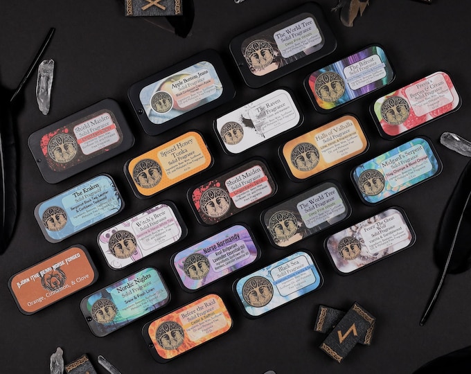 Solid Fragrance Cologne/perfume Slider Tin - Etsy