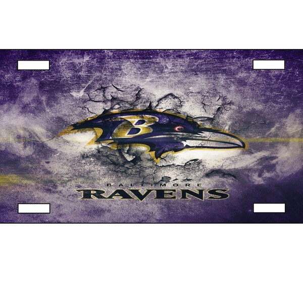 Ravens License Plate - Etsy
