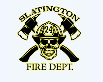 Custom Firefighter Decal - Etsy