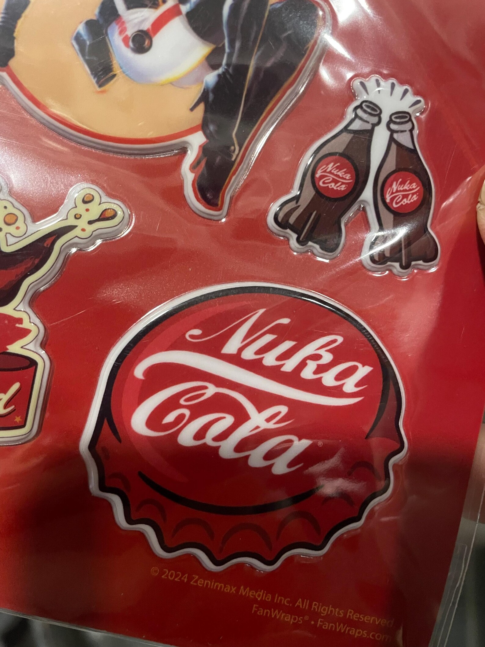 Nuka Cola Vintage Style Puff Decals - Etsy