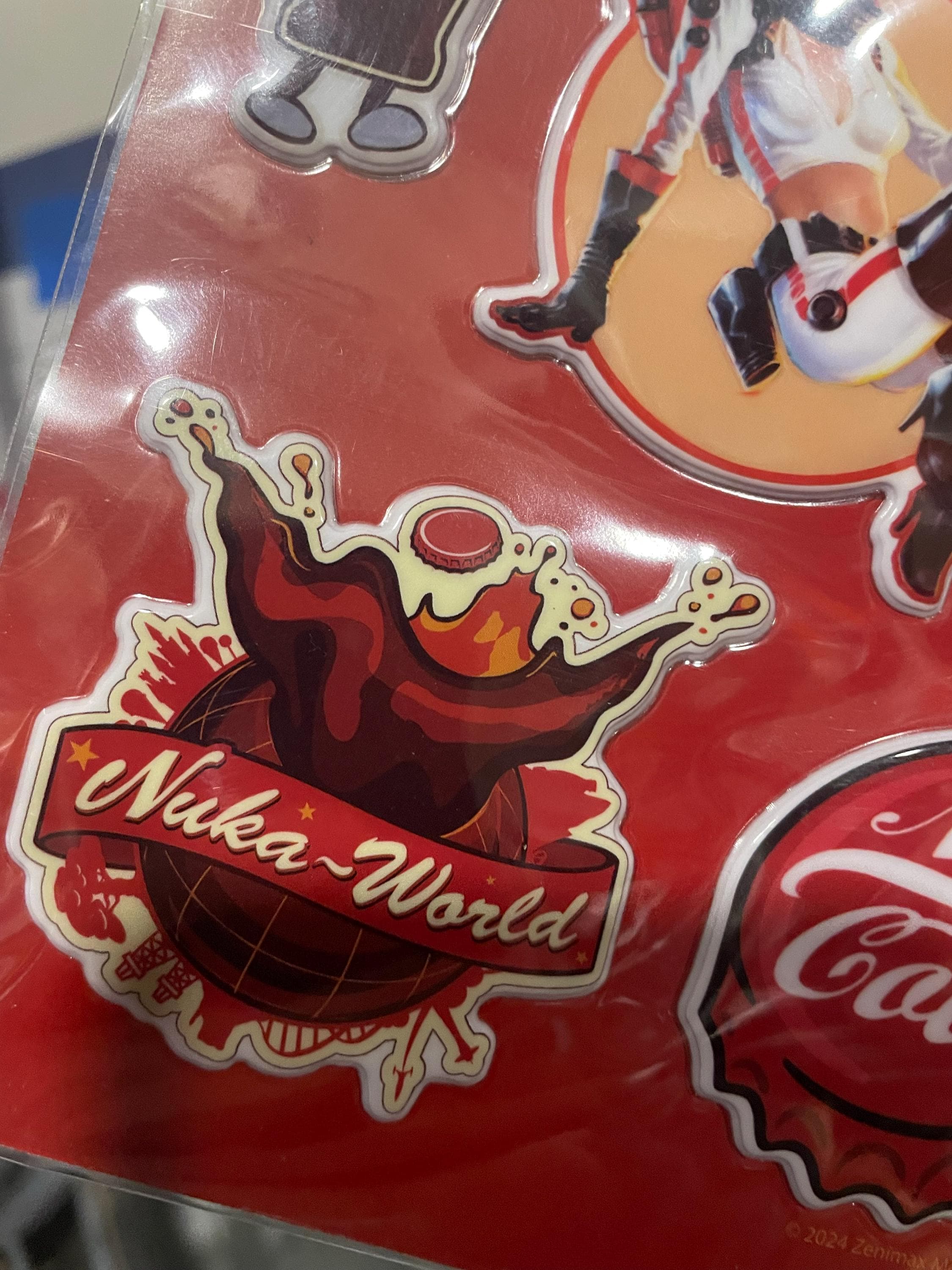 Nuka Cola Vintage Style Puff Decals - Etsy