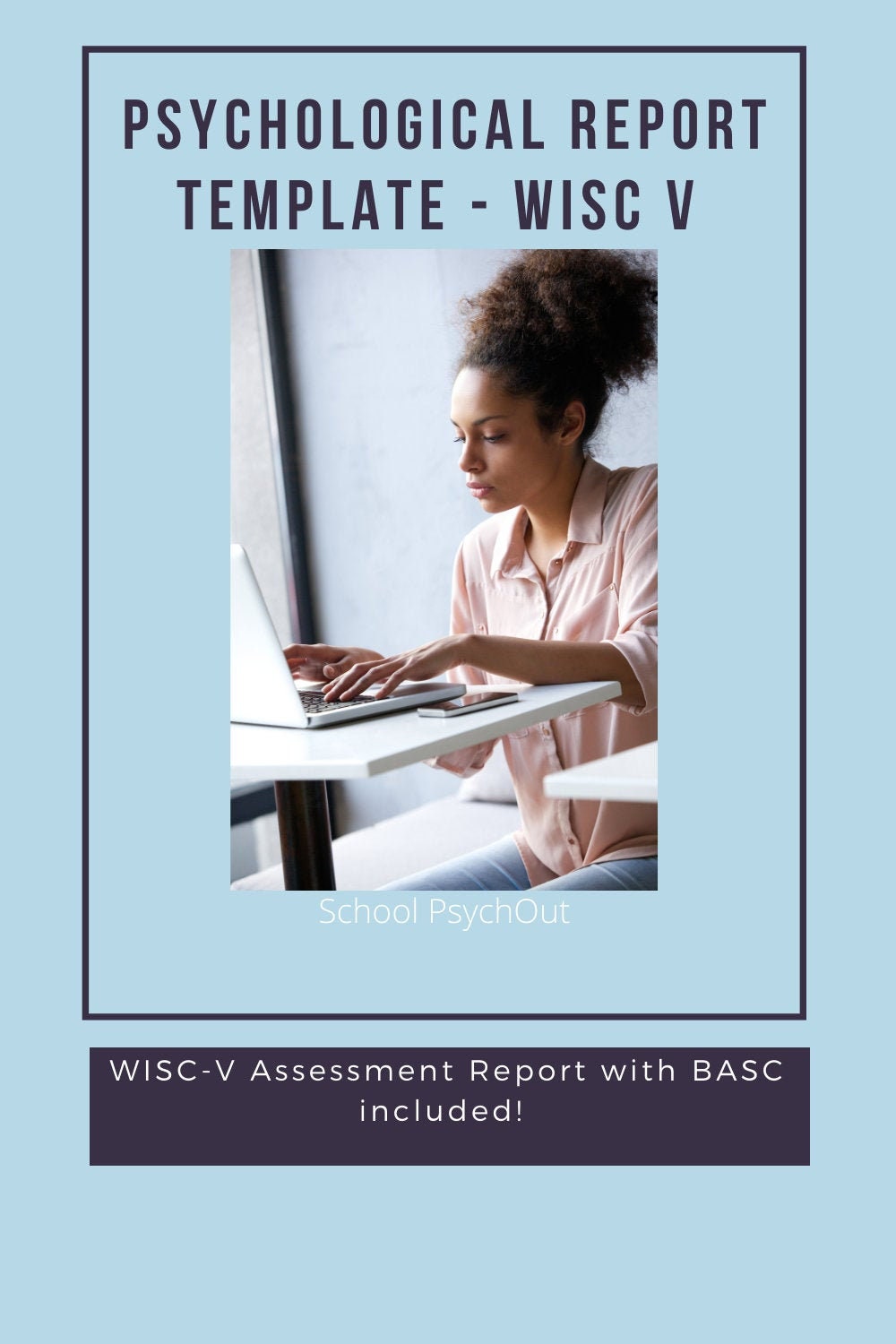 WISC-V Report Template for School Psychologists - Etsy