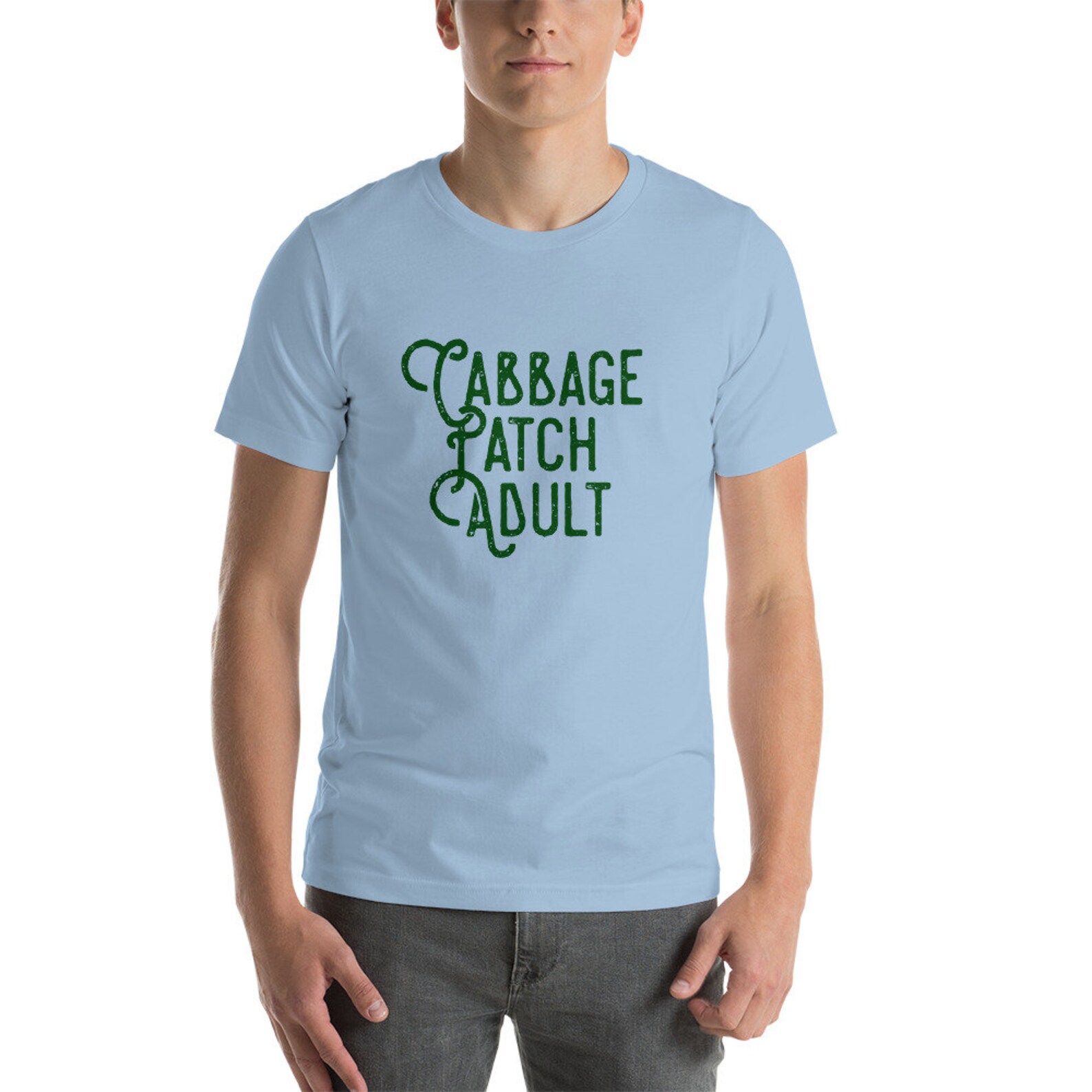 Cabbage Patch Adult | Cabbage Patch | Vegetable Shirt | Farmer Shirt ...